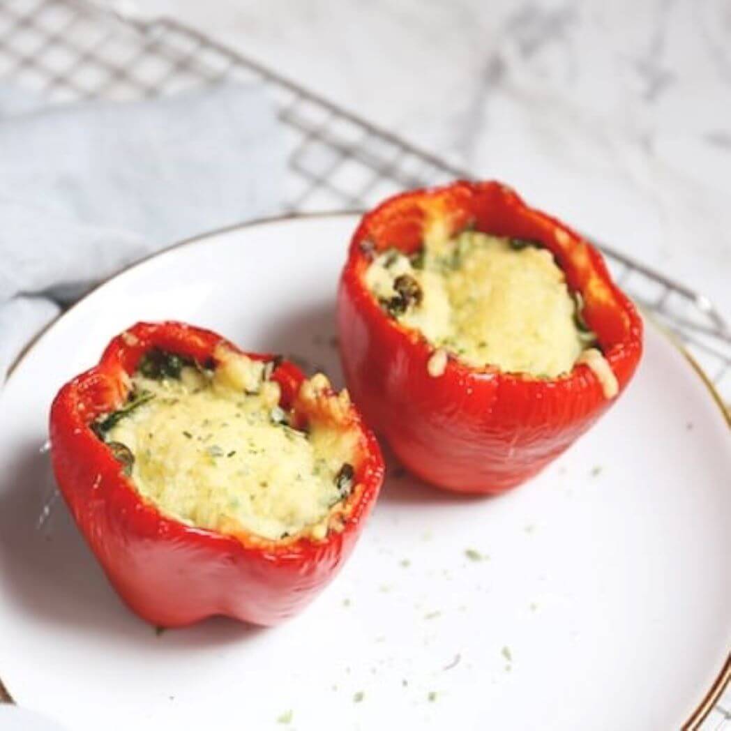 Gevulde paprika - How2behealthy