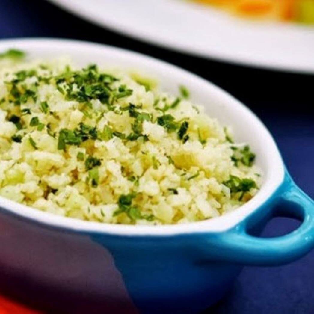 Bloemkoolrijst met ei en groenten - How2behealthy