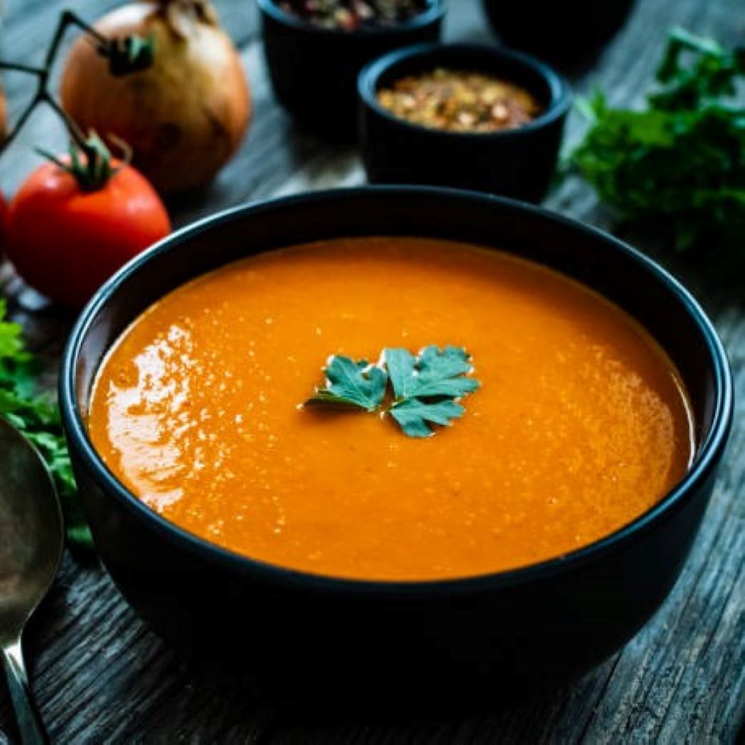 Soep met groenten, knoflook en room - How2behealthy